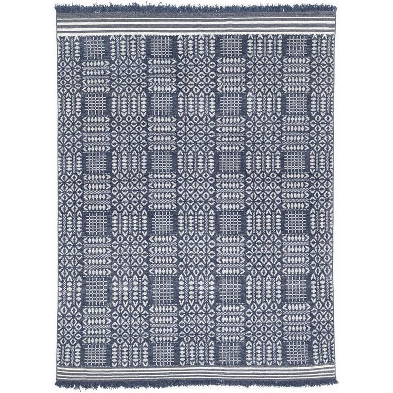 Hand Knotted Nine Stars Coverlet Rug | NuStory Home