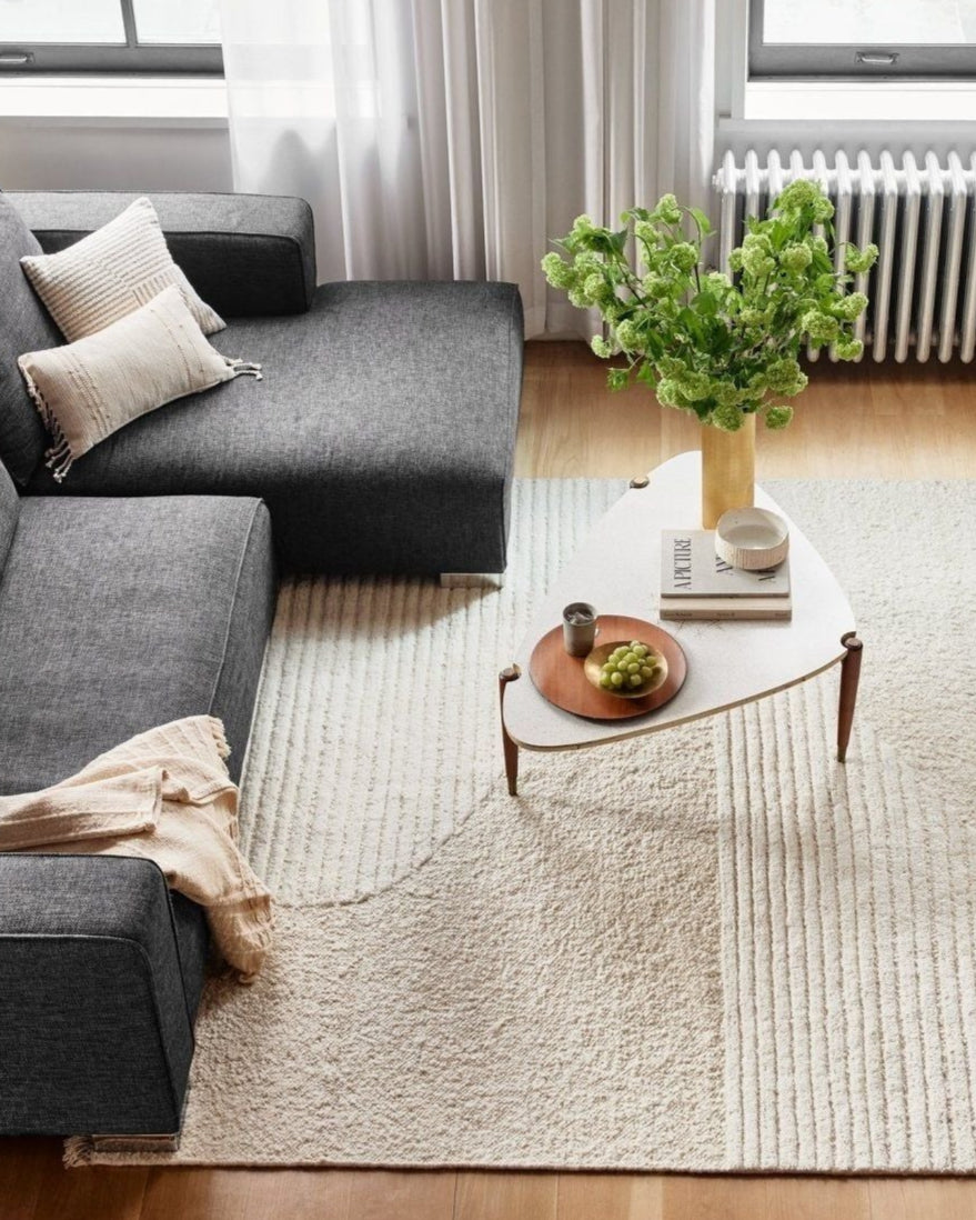 Hand Knotted Squiggle Rug | NuStory Home